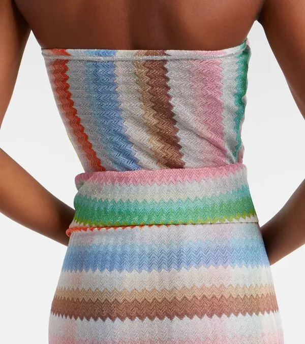 Missoni Zigzag Lame Beach Cover-up - Multicoloured