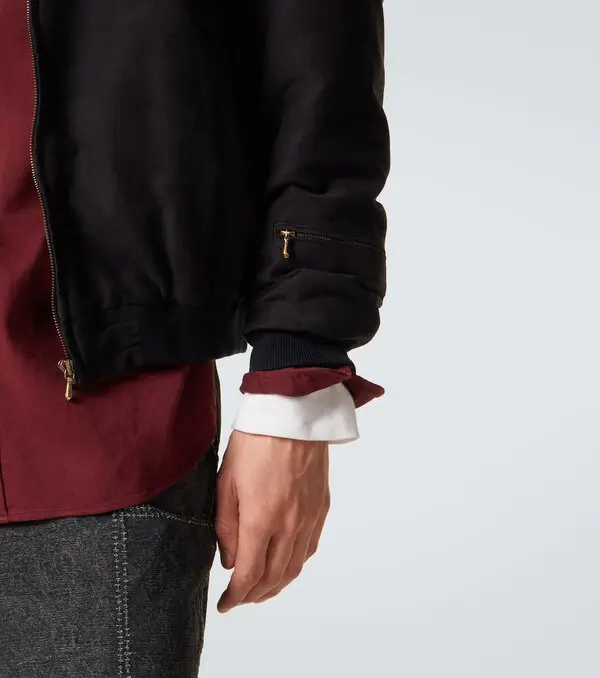 A.PRESSE Cotton And Silk Jacket