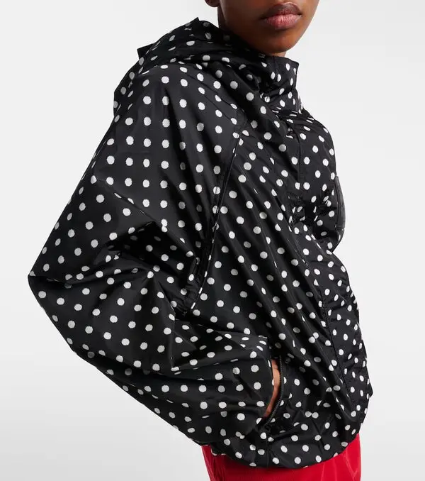 GANNI Polka-dot Jacket - Black