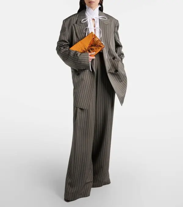 Dries Van Noten Striped Wide-leg Trousers
