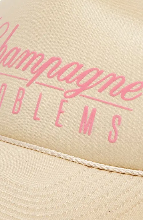 LOCAL BEACH Champagne Problems Trucker Hat
