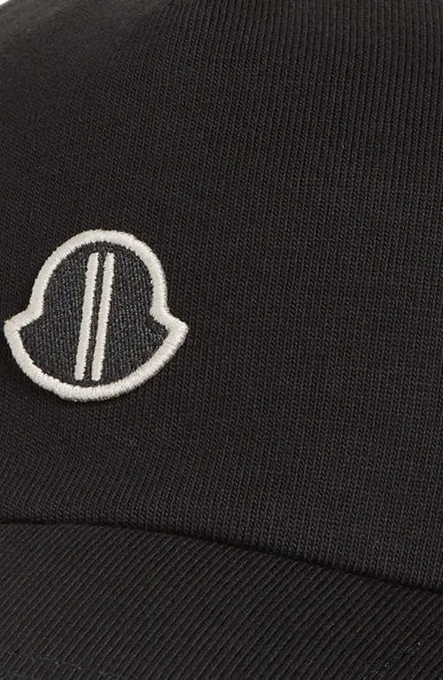 Moncler Logo Patch Baseball Cap