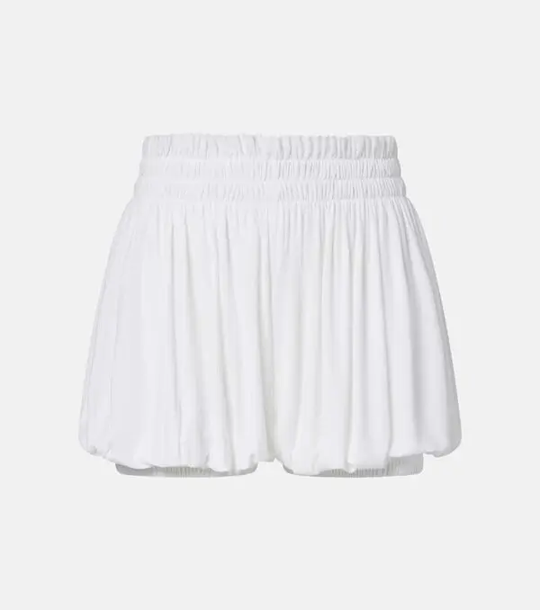 Norma Kamali Gathered Shorts