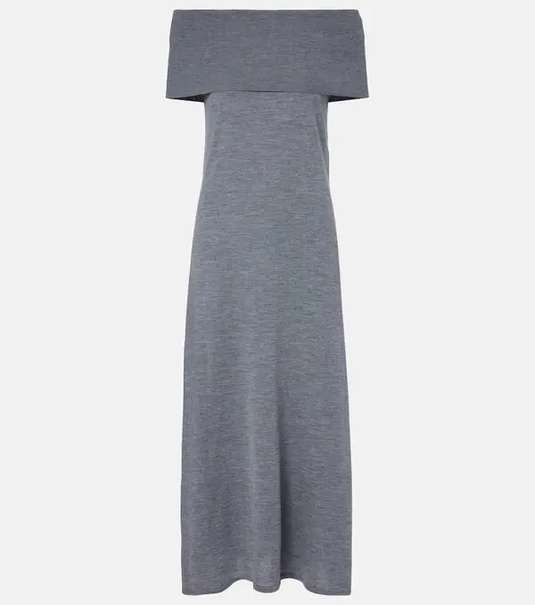 Jardin Des Orangers Off-shoulder Maxi Dress