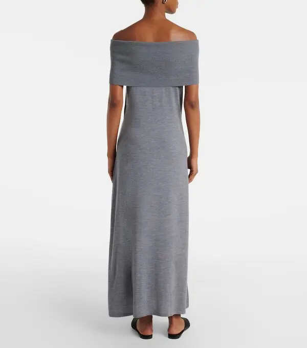 Jardin Des Orangers Off-shoulder Maxi Dress