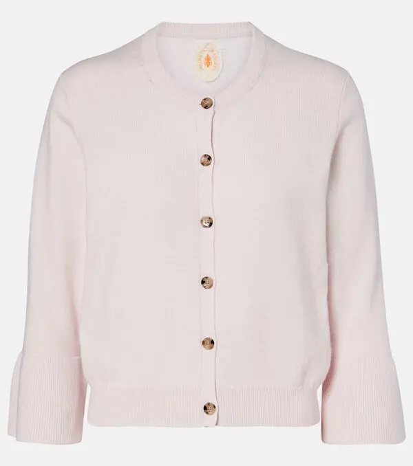 Jardin Des Orangers Cotton And Cashmere Cardigan - Pink