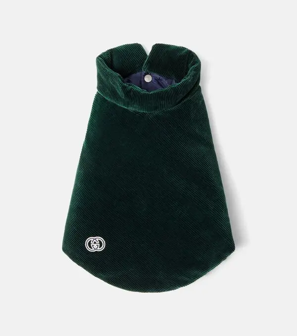 Gucci Reversible Corduroy Dog Coat