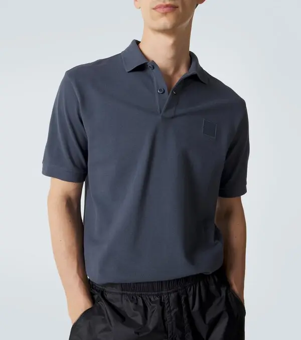 Stone Island Cotton Polo Sweater