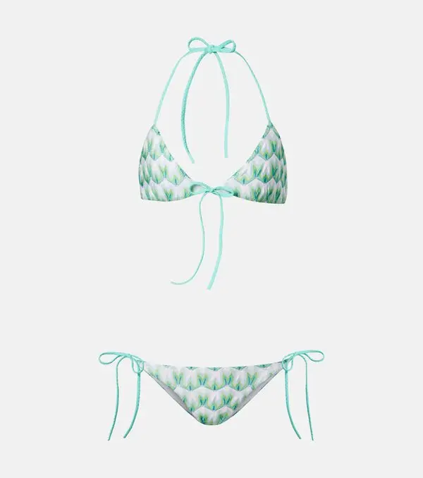 Missoni Knitted Bikini - Blue
