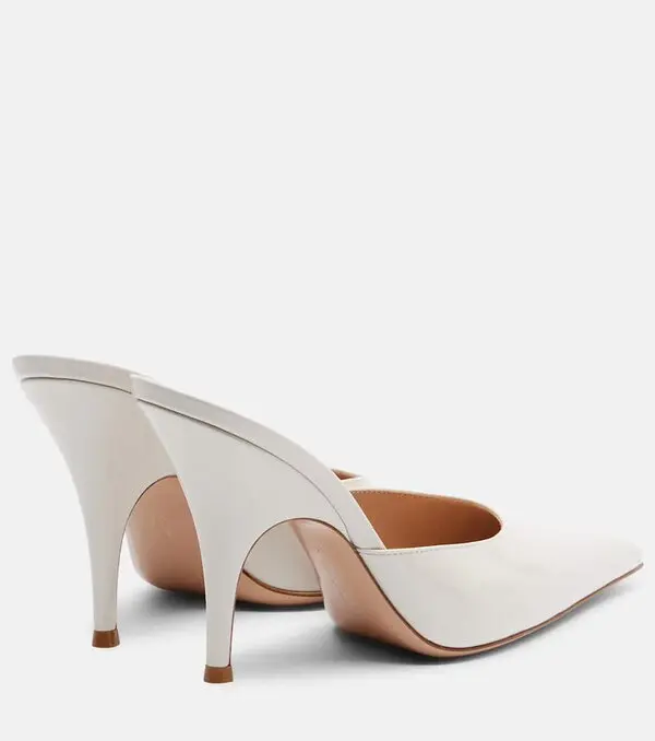 GIANVITO ROSSI Patent Leather Mules