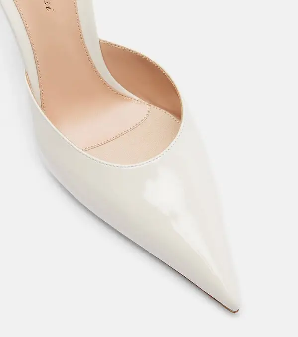GIANVITO ROSSI Patent Leather Mules