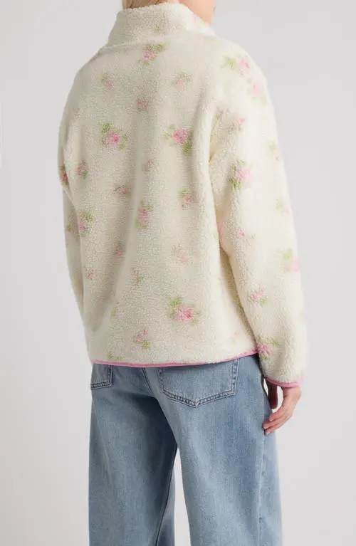 HAPPY CAMP3R Sienna Flower Fleece Jacket