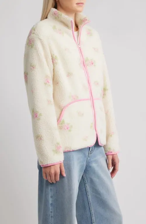 HAPPY CAMP3R Sienna Flower Fleece Jacket