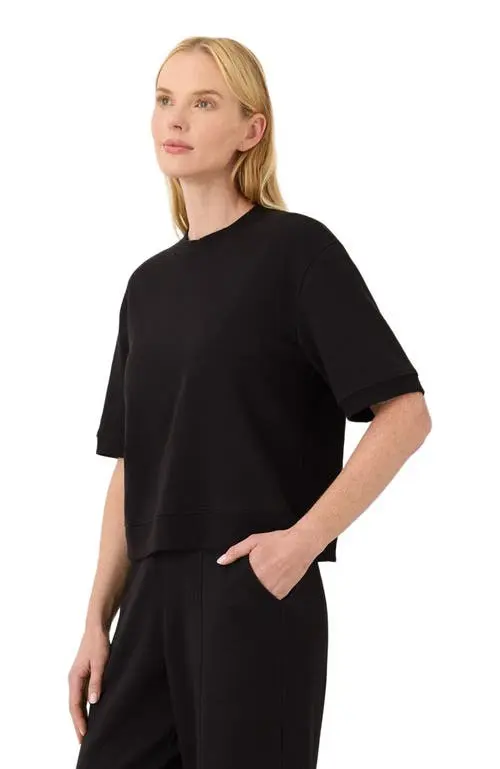 PACT Organic Cotton Airplane Sweatshirt Tee - Black
