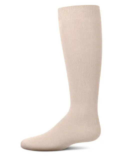 MEMOI Knee High Socks - Latte