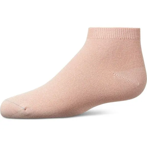 MEMOI Basic Ankle Socks - Rose