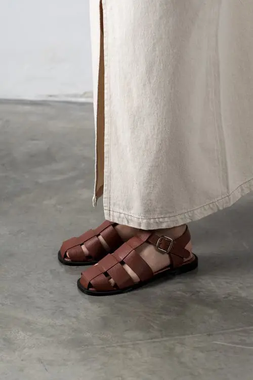 ALTA Cecilia Sandals - Cognac