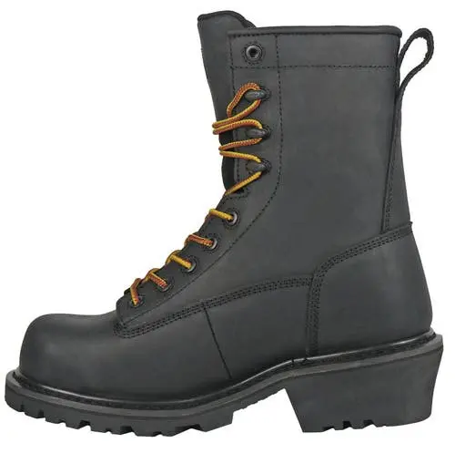 HOSS BOOT COMPANY Hoss Cross Cut Logger Composite Toe Work Boots
