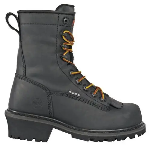 HOSS BOOT COMPANY Hoss Cross Cut Logger Composite Toe Work Boots