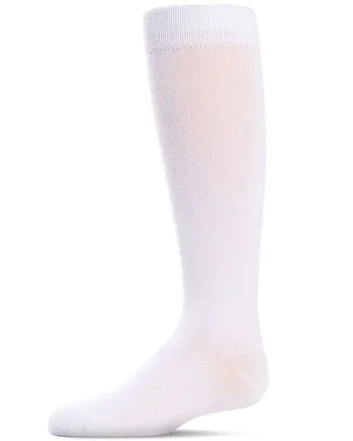 MEMOI Knee High Socks - White