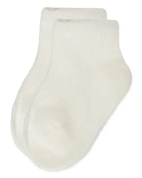 MEMOI Pelerine Anklet Socks - Winter White