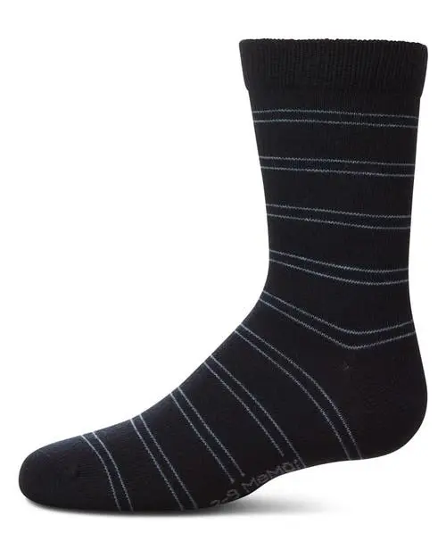 MEMOI Double Lined Dress Socks - Navy