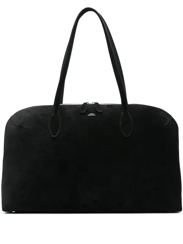 TOTEME Suede Tote Bag - Black
