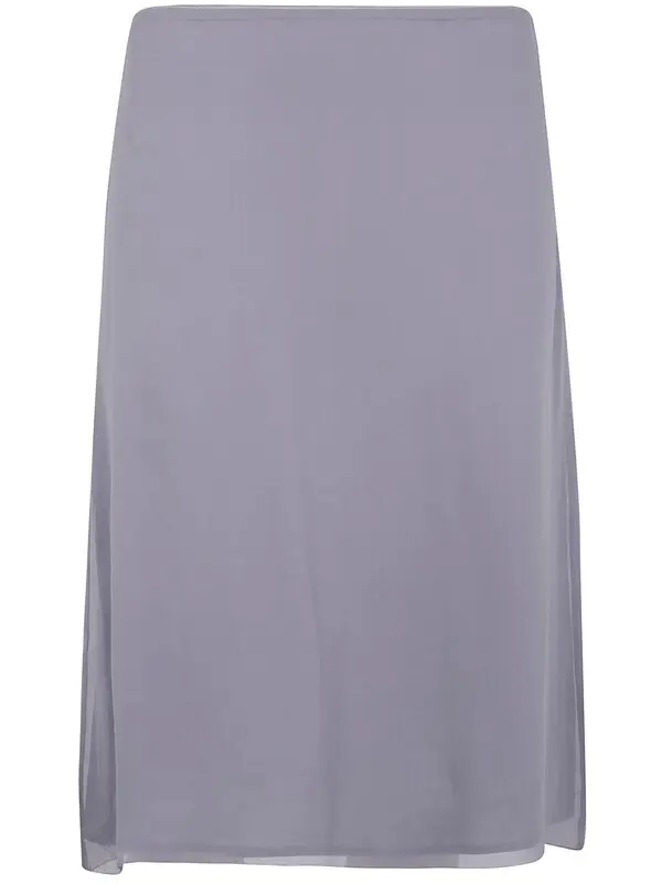 TOTEME Slip Skirt - Gray