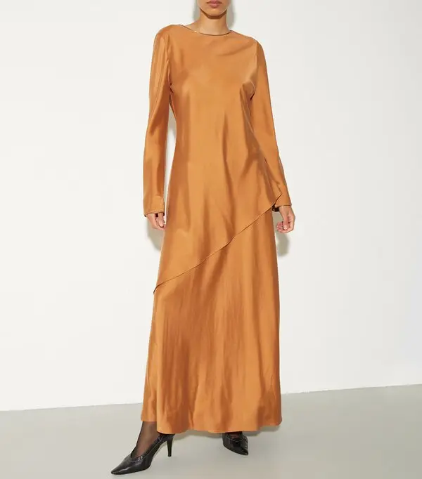 Max & Co. Silk-blend Maxi Dress