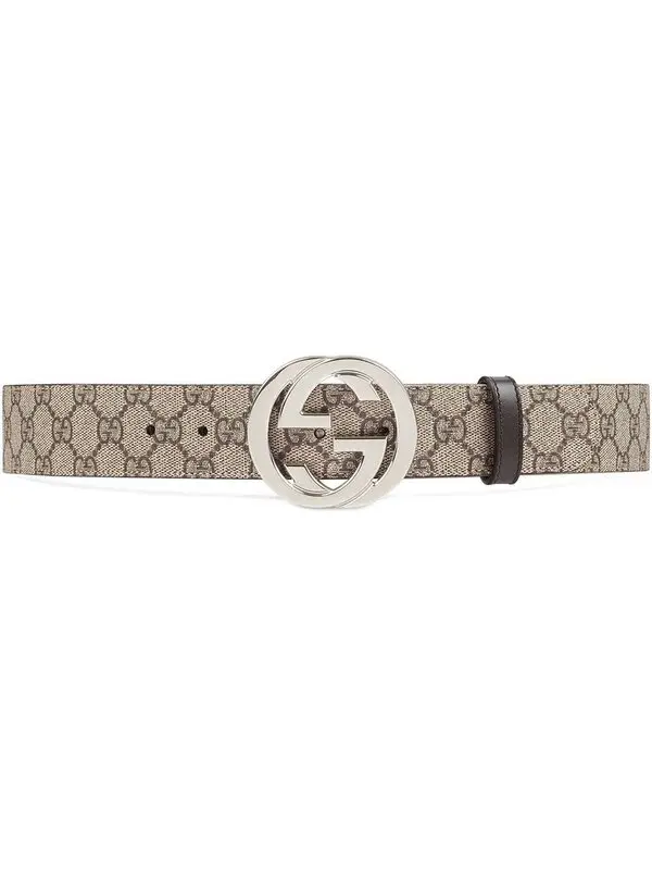 Gucci Gg Belt - Beige