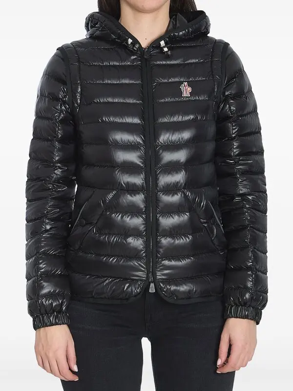 Moncler Karuras Short Down Jacket - Black