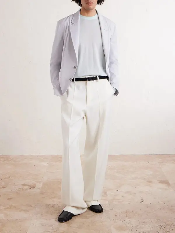 TOM FORD Parachute Poplin Blazer - Gray