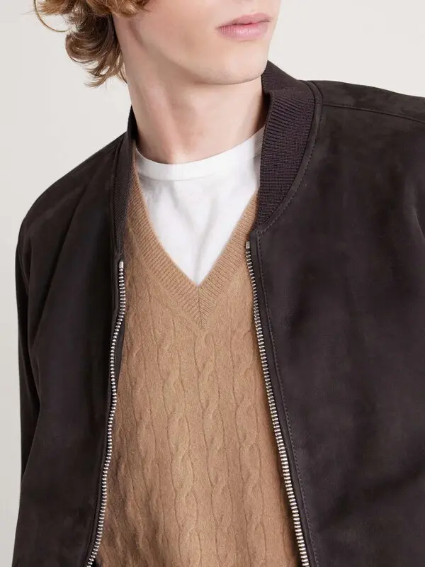 TOM FORD Cable-knit Wool Sweater - Light Brown