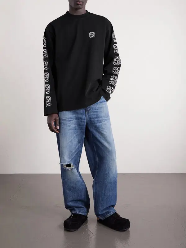 Vetements Logo-print Cotton-jersey T-shirt