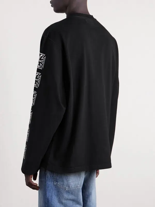 Vetements Logo-print Cotton-jersey T-shirt