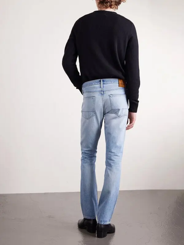 TOM FORD Slim-fit Selvedge Jeans - Blue