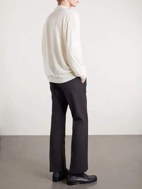TOM FORD Cashmere Polo Shirt - White