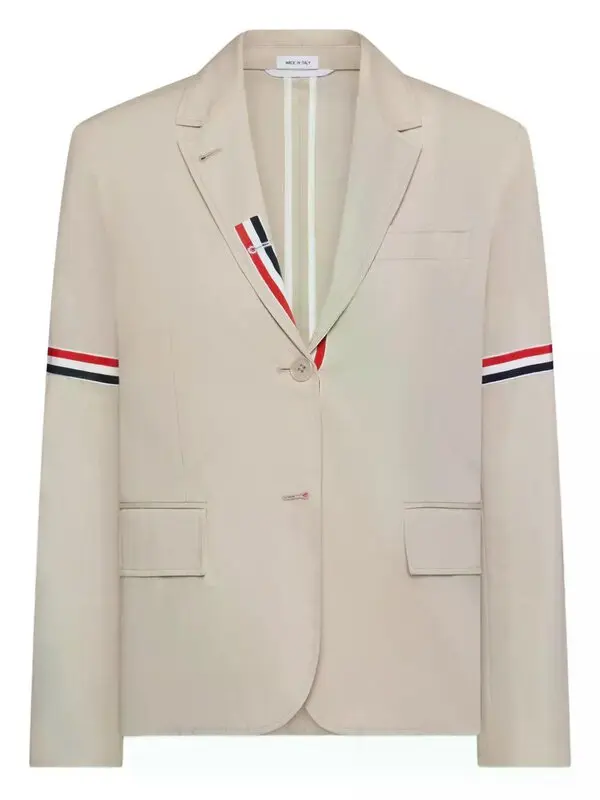Thom Browne Long-sleeved Blazer - Neutrals