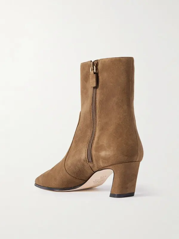 STUART WEITZMAN Stassi Suede Ankle Boots