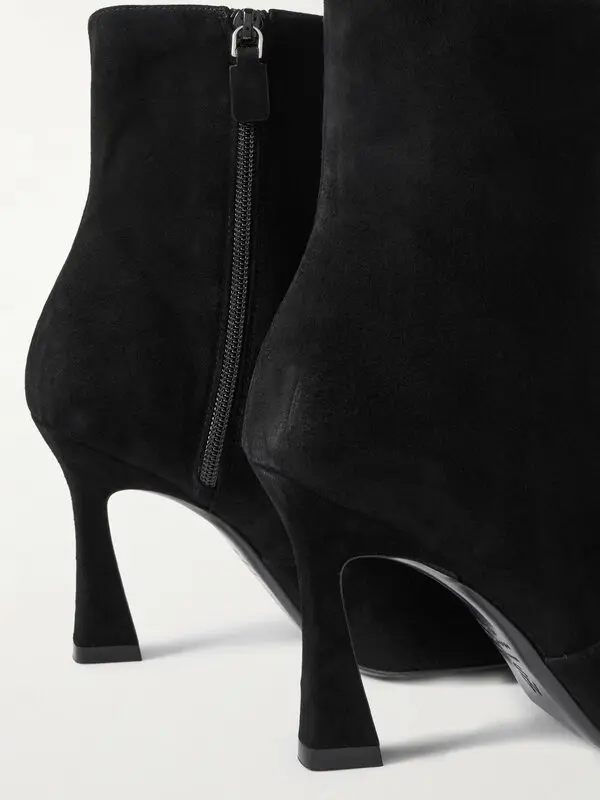 STUART WEITZMAN Vinnie Suede Ankle Boots