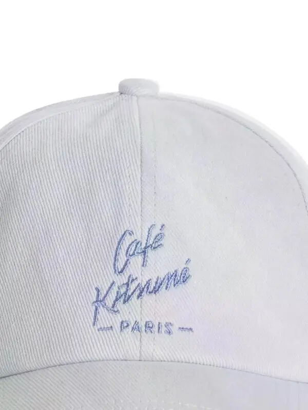 CAFÉ KITSUNÉ Embroidered Cap
