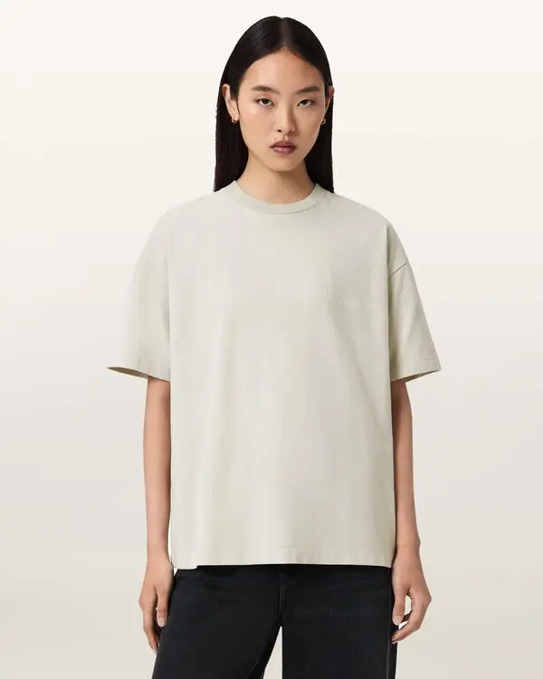 ALLSAINTS Odyssey Etta T-shirt - Mint Green