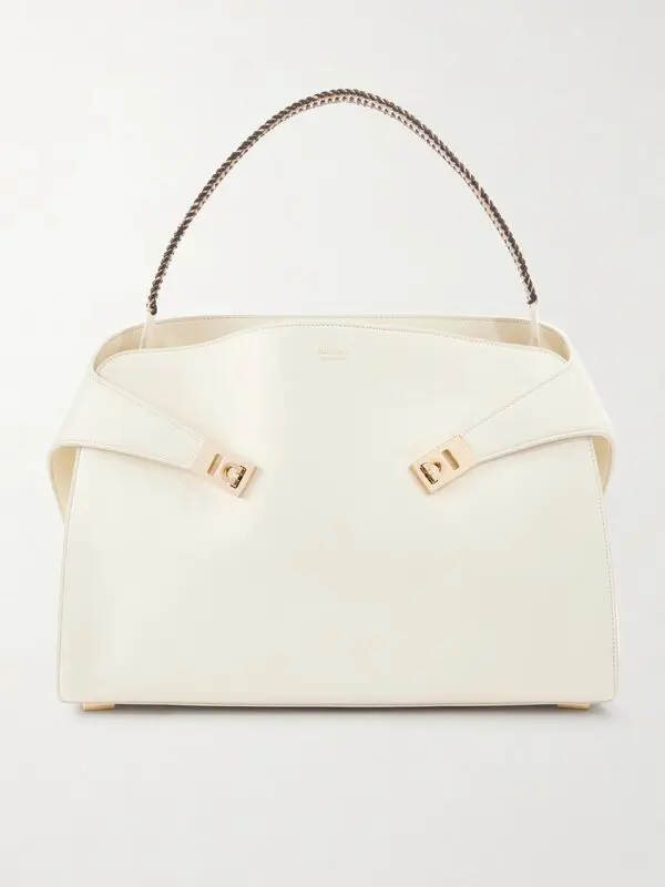 FERRAGAMO Hug Medium Leather Tote
