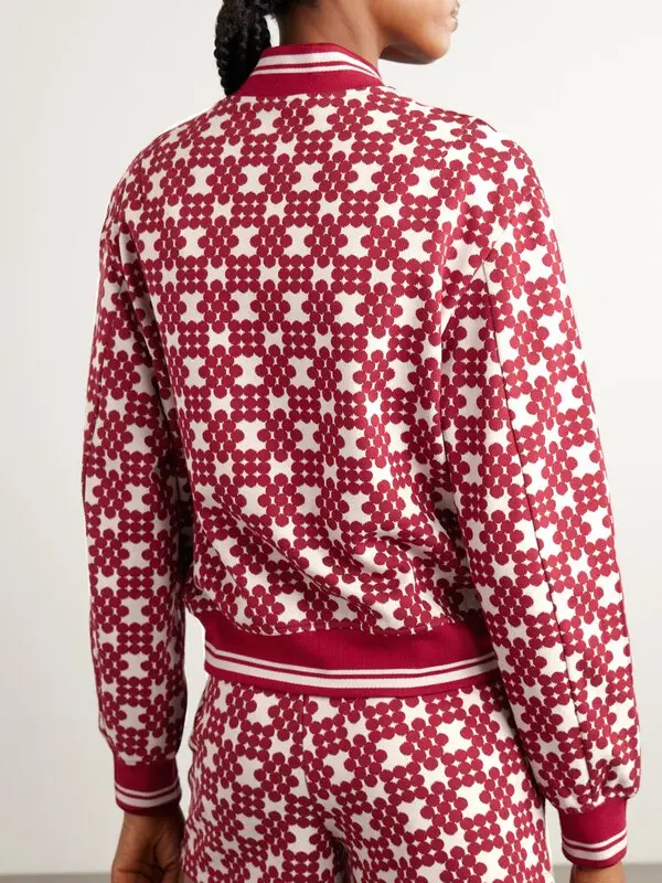 Dries Van Noten Jacquard-knit Track Jacket