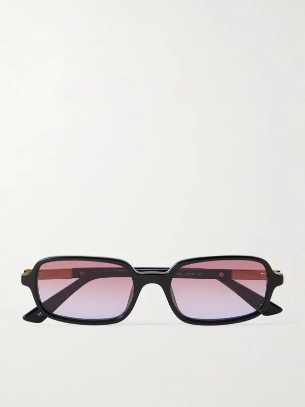 Chloé Judy Rectangle-frame Sunglasses - Black