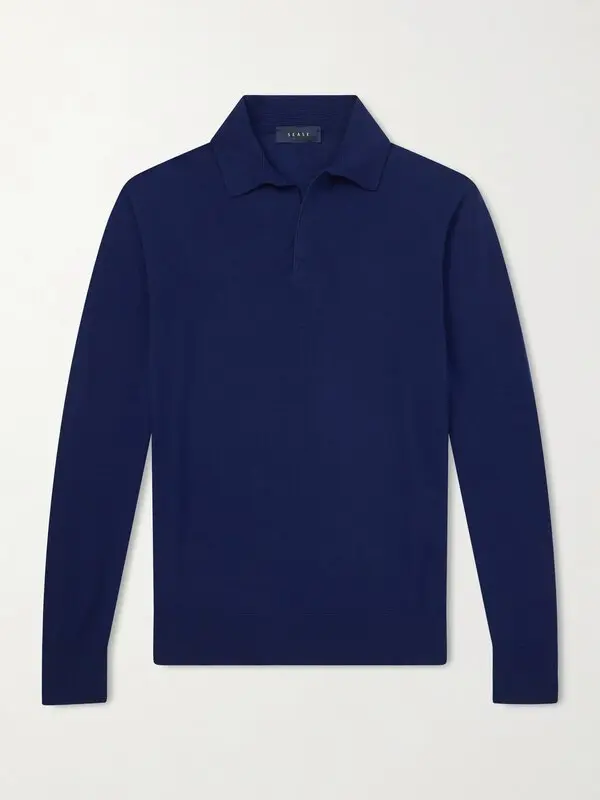 Sease Lasca Virgin Wool Polo Shirt