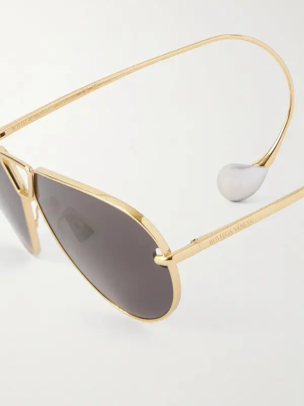Bottega Veneta Drop Aviator-style Sunglasses