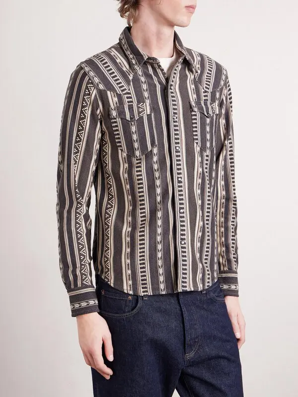 Ralph Lauren Cotton-jacquard Overshirt