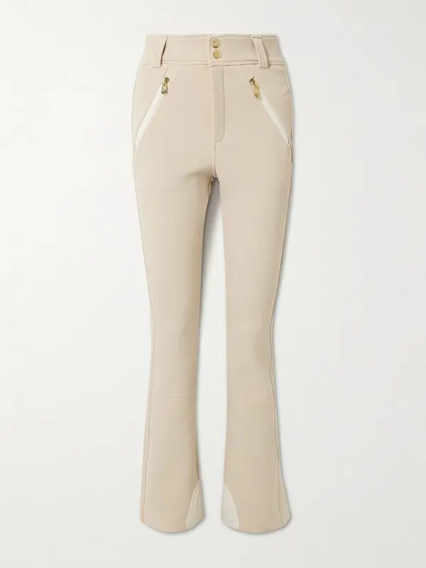 Bogner Appliquéd Ski Pants - Neutrals