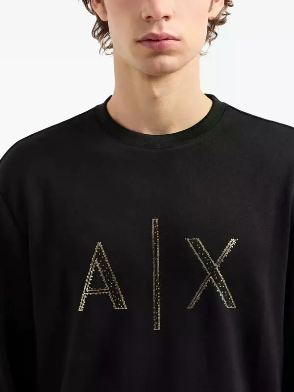 Armani Exchange Logo-detail Sweatshirt